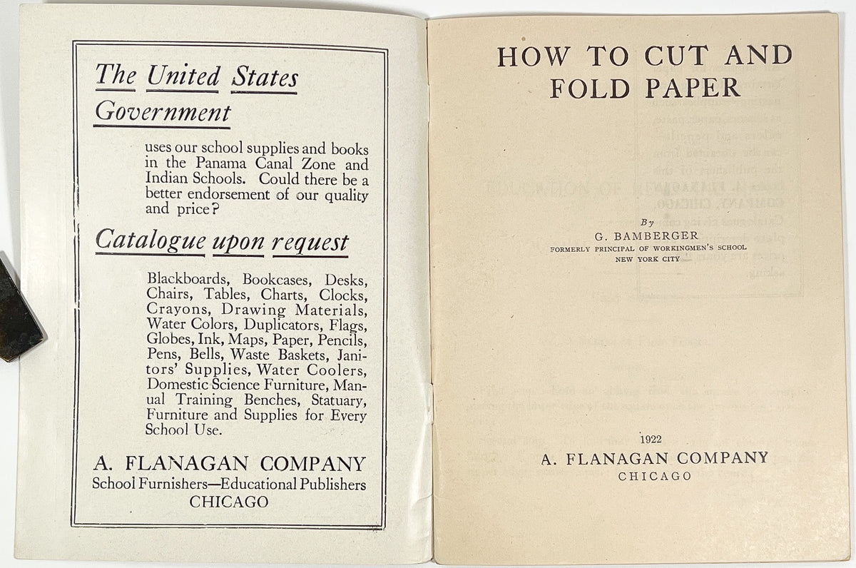 How to Cut and Fold Paper – Haec City / Also Books
